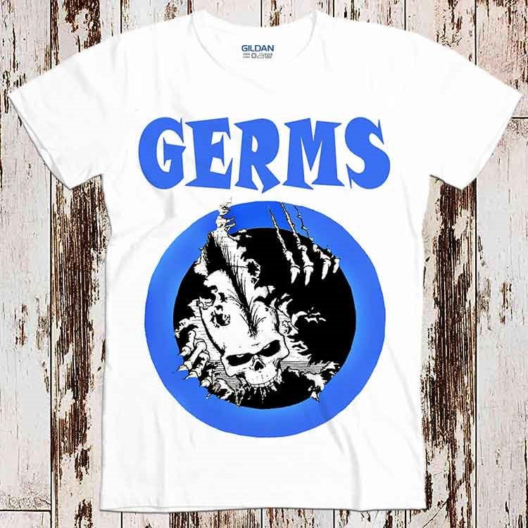 The Germs ROCK Punk Tee Top Vintage Super Cool T shirt | Shopee Philippines