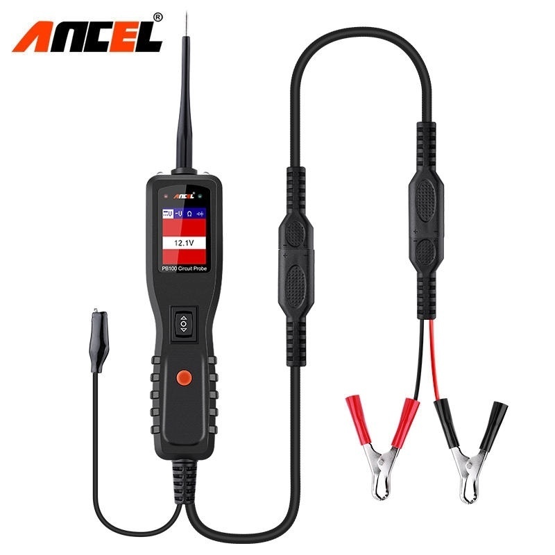 ANCEL PB100 Car Truck Battery Tester 12V/24V Power Probe Circuit Tester ...