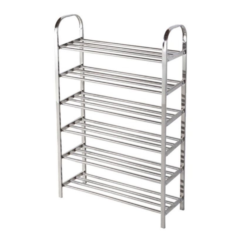 Shoe Rack Stainless Organizer Multifunction 6 Layer | Shopee Philippines