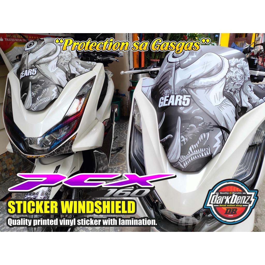 Honda PCX 160 New One Piece Concept Quality Printed Sticker Decals ...