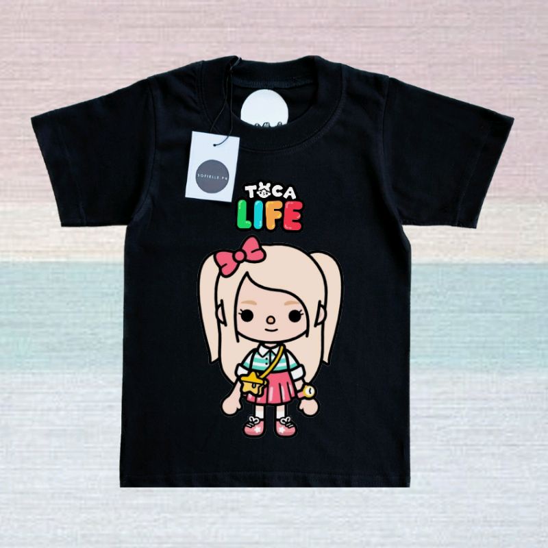 Sofielle.ph Toca Life World Tshirt Toca Boca T-shirt for Kids and Adult ...