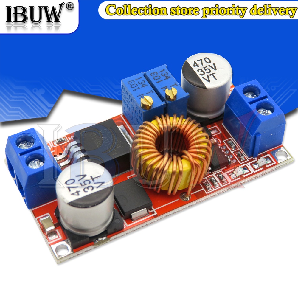 1PCS 5A Adjustable DC-DC CC CV Lithium Battery DC Step Down Charger ...