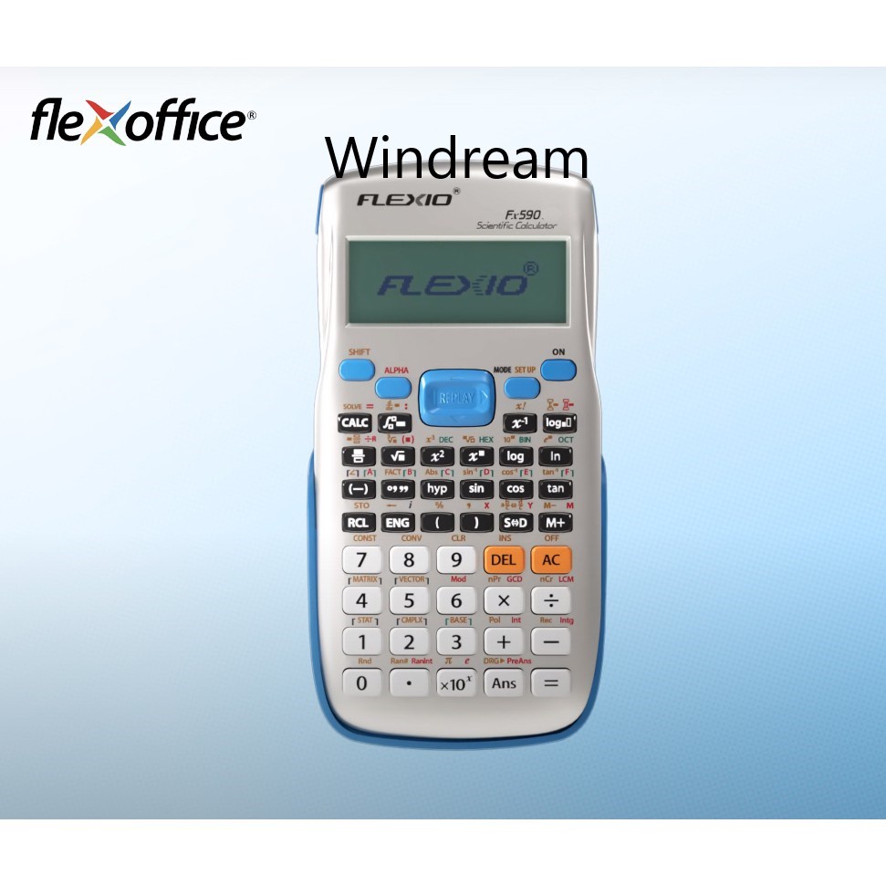 Flexoffice FX-590 Scientific Calculator 453+2 functions. | Shopee Philippines