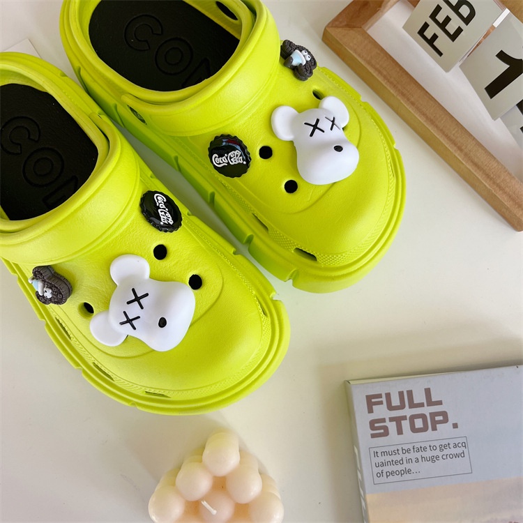 Croc Jibz Bearbrick KAWS DIY Set Shoes Charm Button | Shopee Philippines