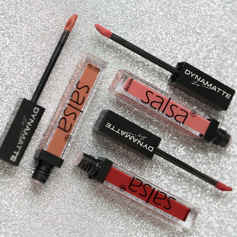 Mahila Cosmetics Lip lipstick Salsa Dynamatte Lip Cream Long Lasting ...
