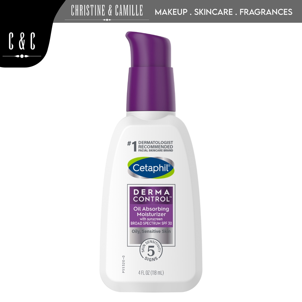 Cetaphil DermaControl Oil Absorbing Moisturizer 118ml EXP 12.24 | SPF30 ...