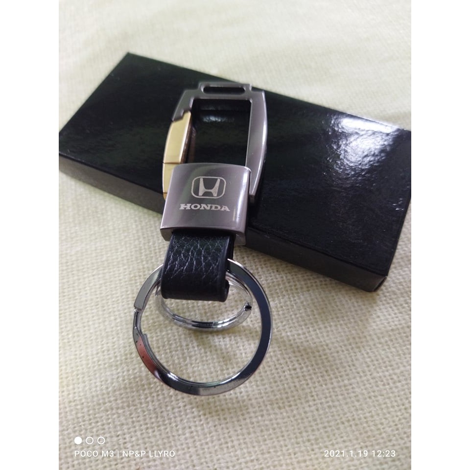 Honda Car Keychain No. 825 with Double Loop Ring | Shopee Philippines