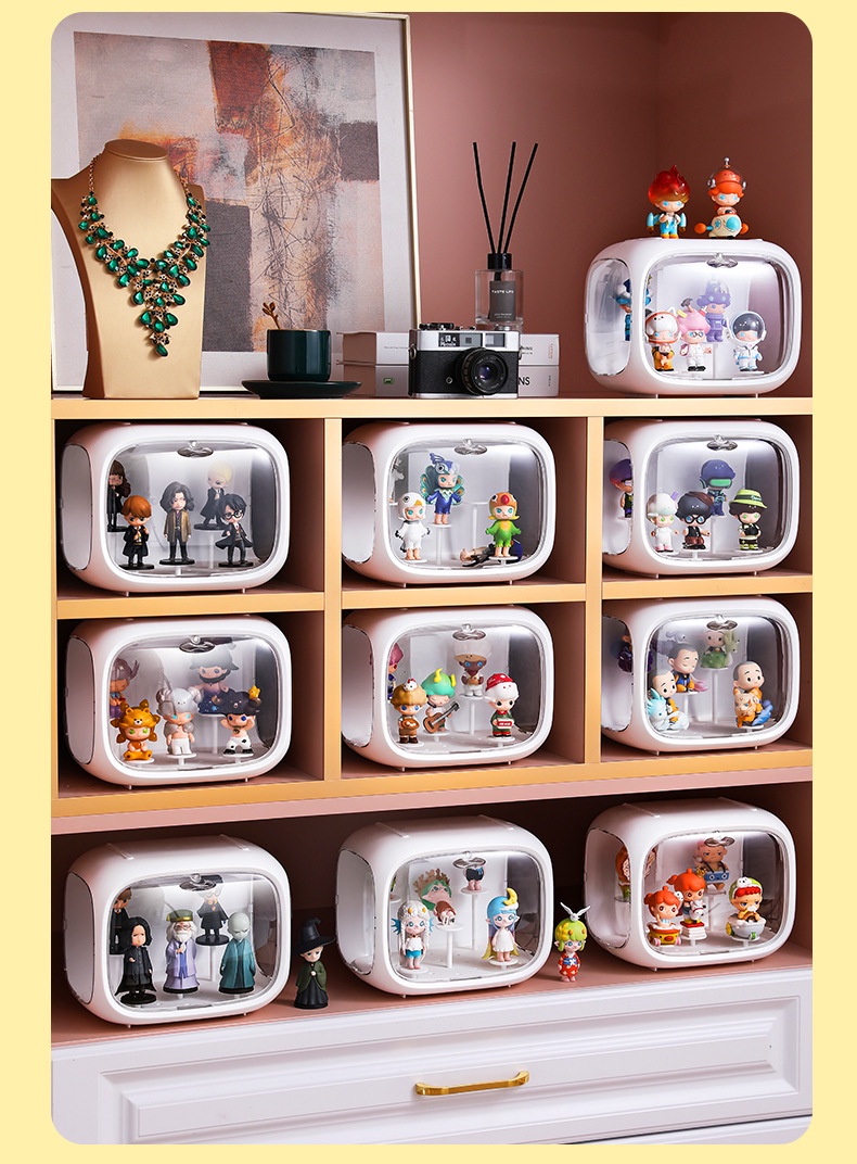 Space Capsule Blind Box Storage Catch Astronaut Building Block Anti ...
