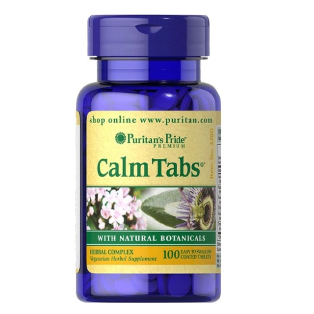 Puritan's Pride Calm Tabs 100 tablets | Shopee Philippines