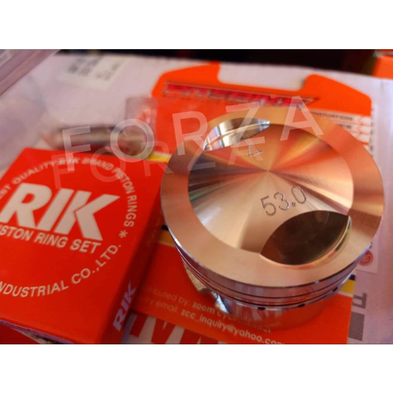 PITSBIKE XRM WAVE PISTON KIT 53MM DOME TYPE Xrm125 Rs125 Wave125 Racing ...