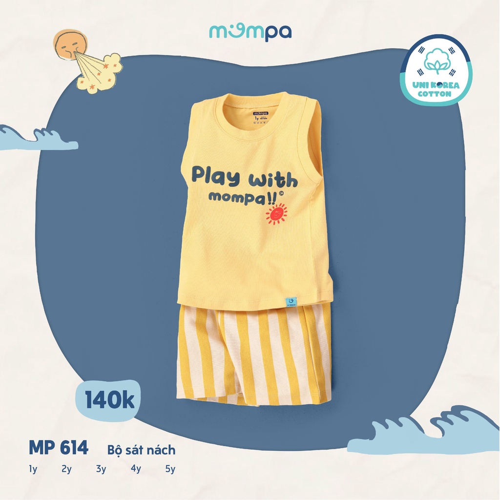 Mompa three-hole set 1Y - 5Y | Shopee Philippines