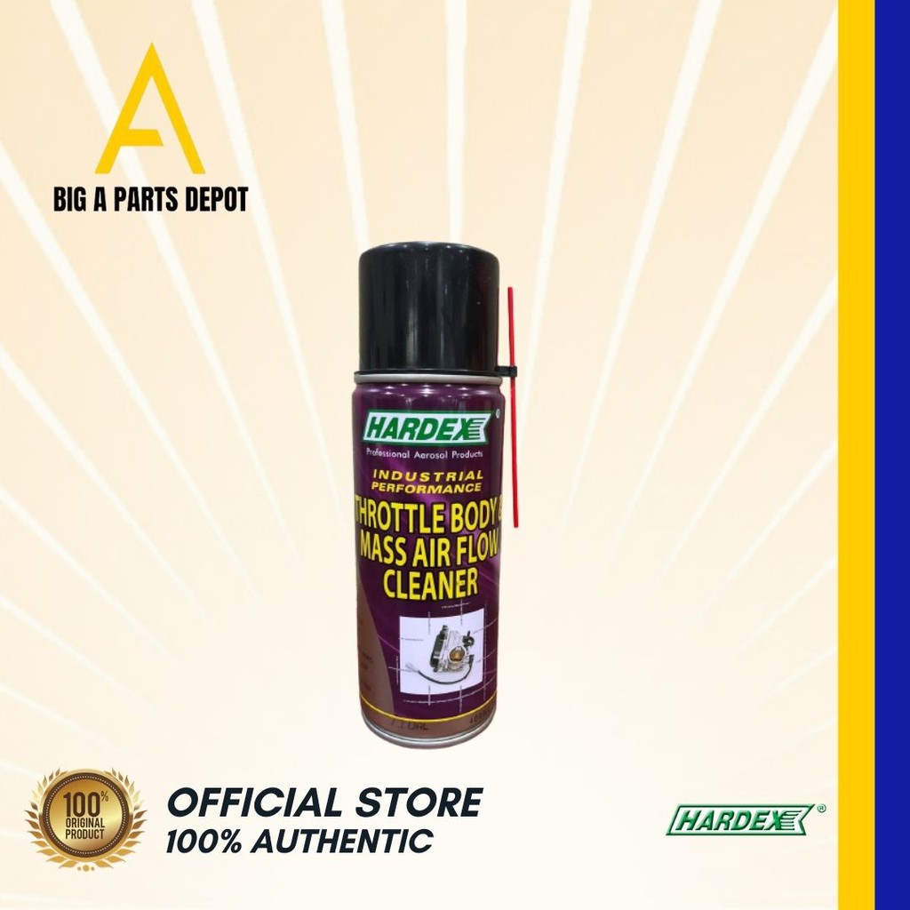 HARDEX Throttle Body and Mass Air Flow Sensor Cleaner 400ml | Shopee ...