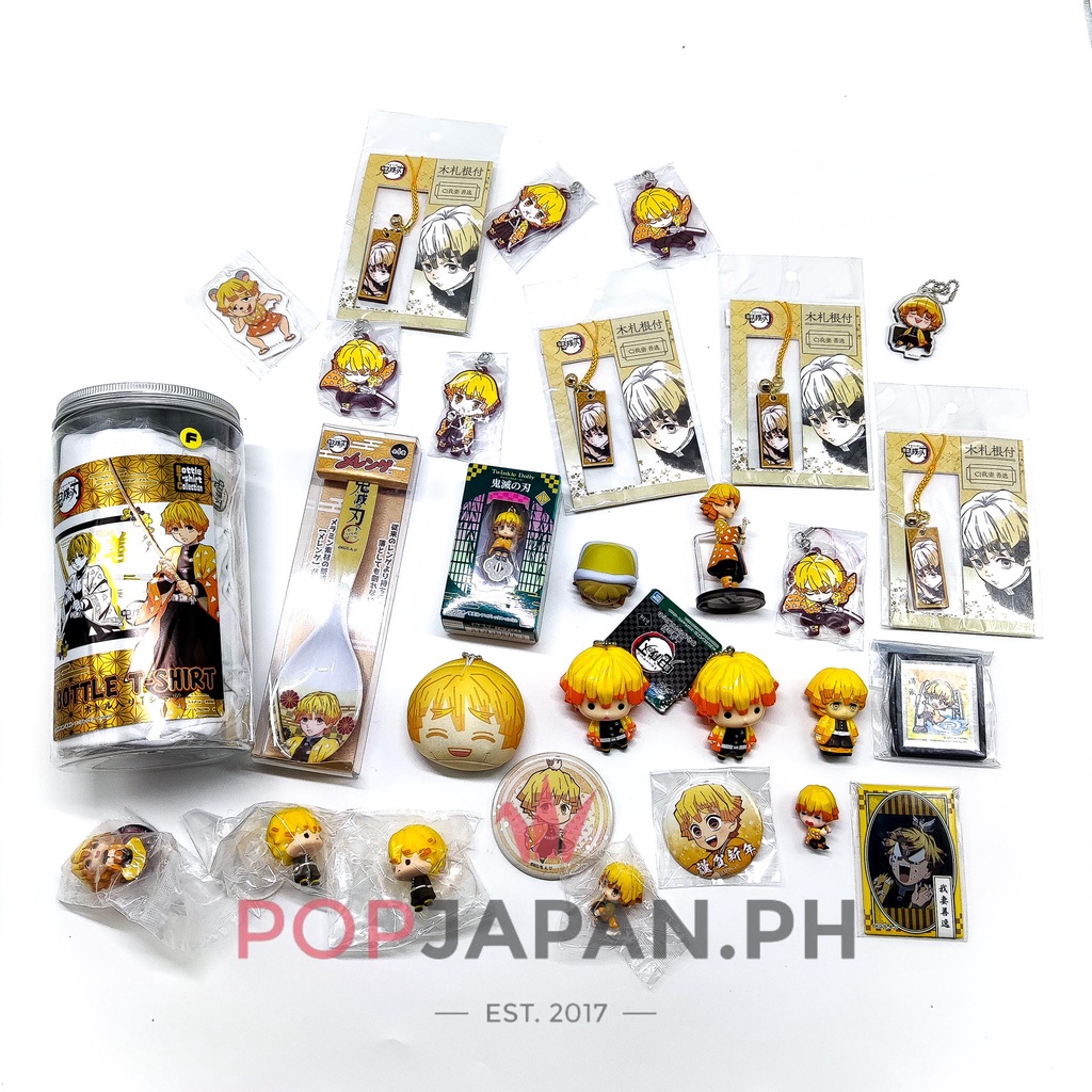 Kimetsu no Yaiba Demon Slayer Zenitsu Anime Goods Tshirt Figure Plush ...