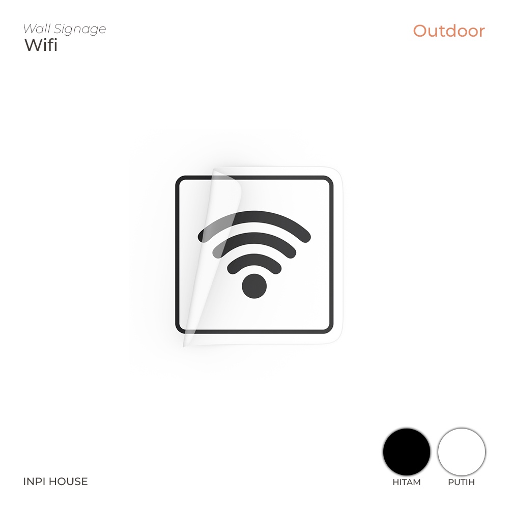 Area wifi sticker - free wifi sticker - wifi zone - wall sticker ...
