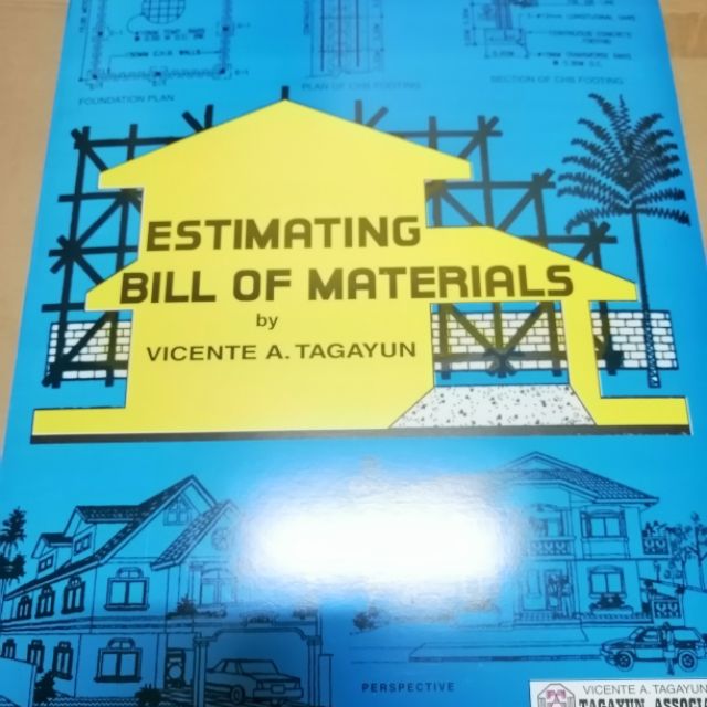 Estimating bill of Materials by Tagayun | Shopee Philippines
