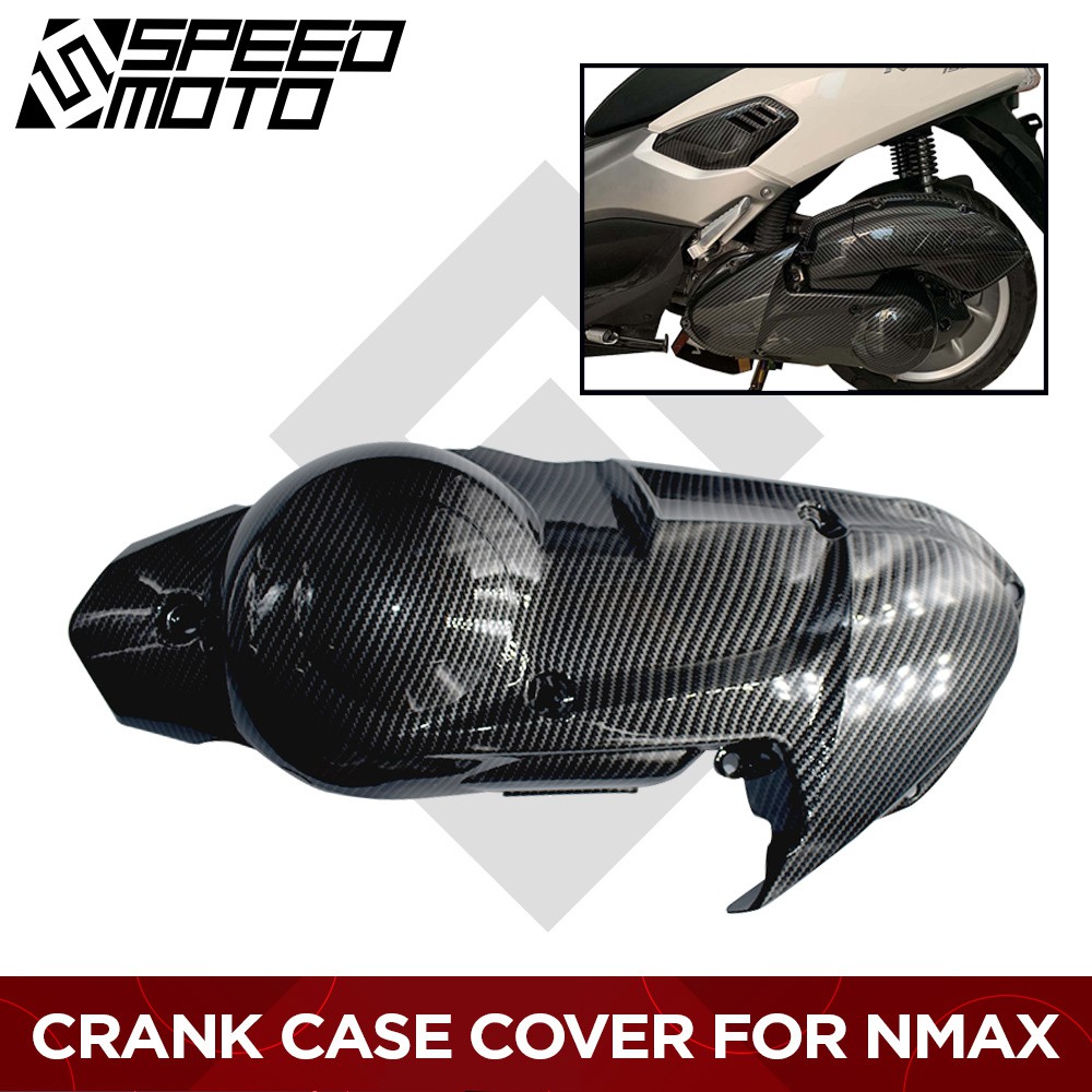 SPEEDMOTO NMAX V1 CRANK CASE COVER CARBON/MOTORCYCLE CRANK CASE FOR ...