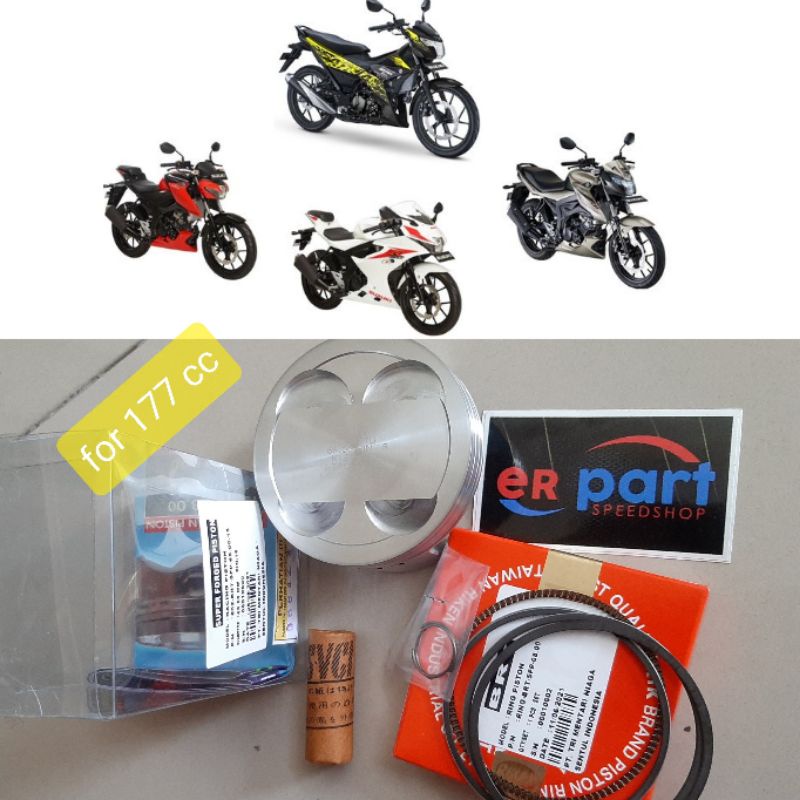 Piston Piston BRT forged 68 mm gsx 150 satria Fu fi Raider 150 fi ...