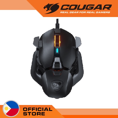 COUGAR DUALBLADER RGB FULLY CUSTOMIZABLE AMBIDEXTROUS OPTICAL GAMING ...
