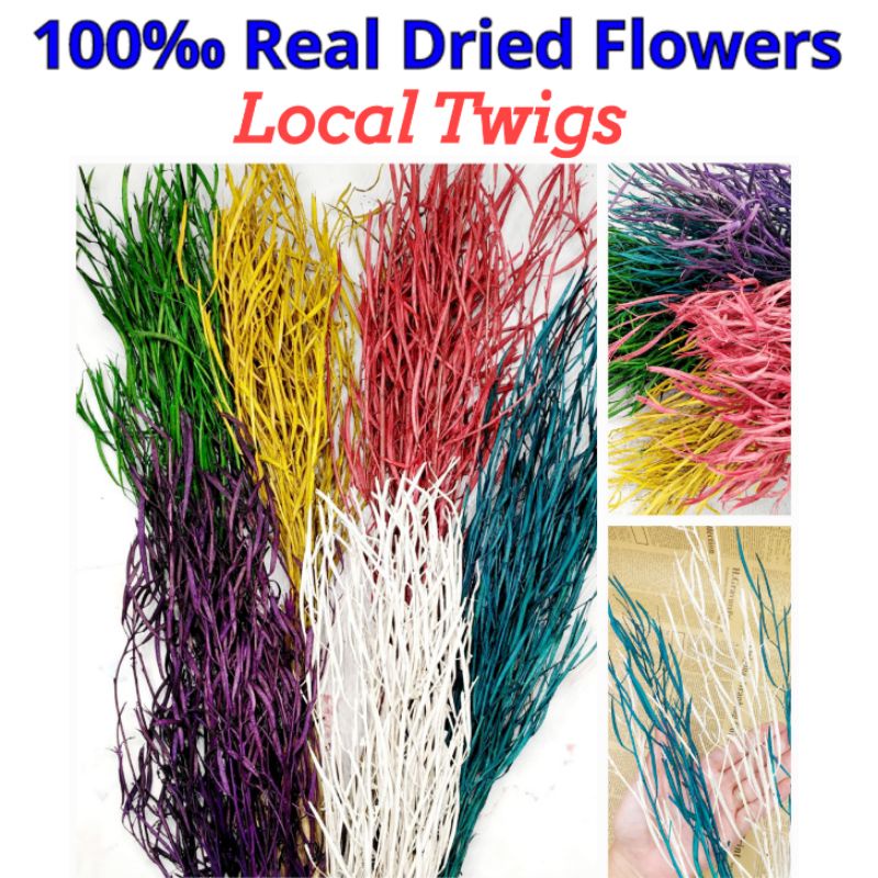 Dried Flower Twigs (Local) BUNDLE for Decoration, Resin Art, DIY, etc ...