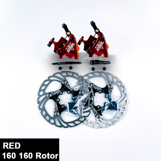 ZRACE BR-005 Bicycle Cable Actuated Hydraulic Disc Brake Calipers For ...