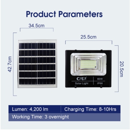 Heavy Duty Cata Solar light . Water Proof Solar street Light | Shopee ...