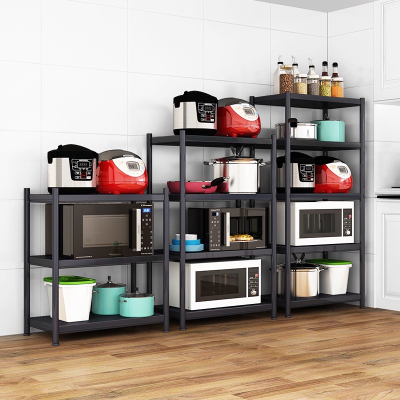 2/3/4/5 layers stainless steel kitchen shelf pot rack storage rack ...