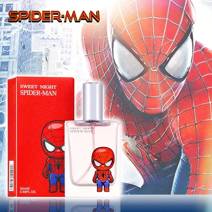 Sweet Night Spider Man Super Hero Character Perfume 30mL | Shopee ...