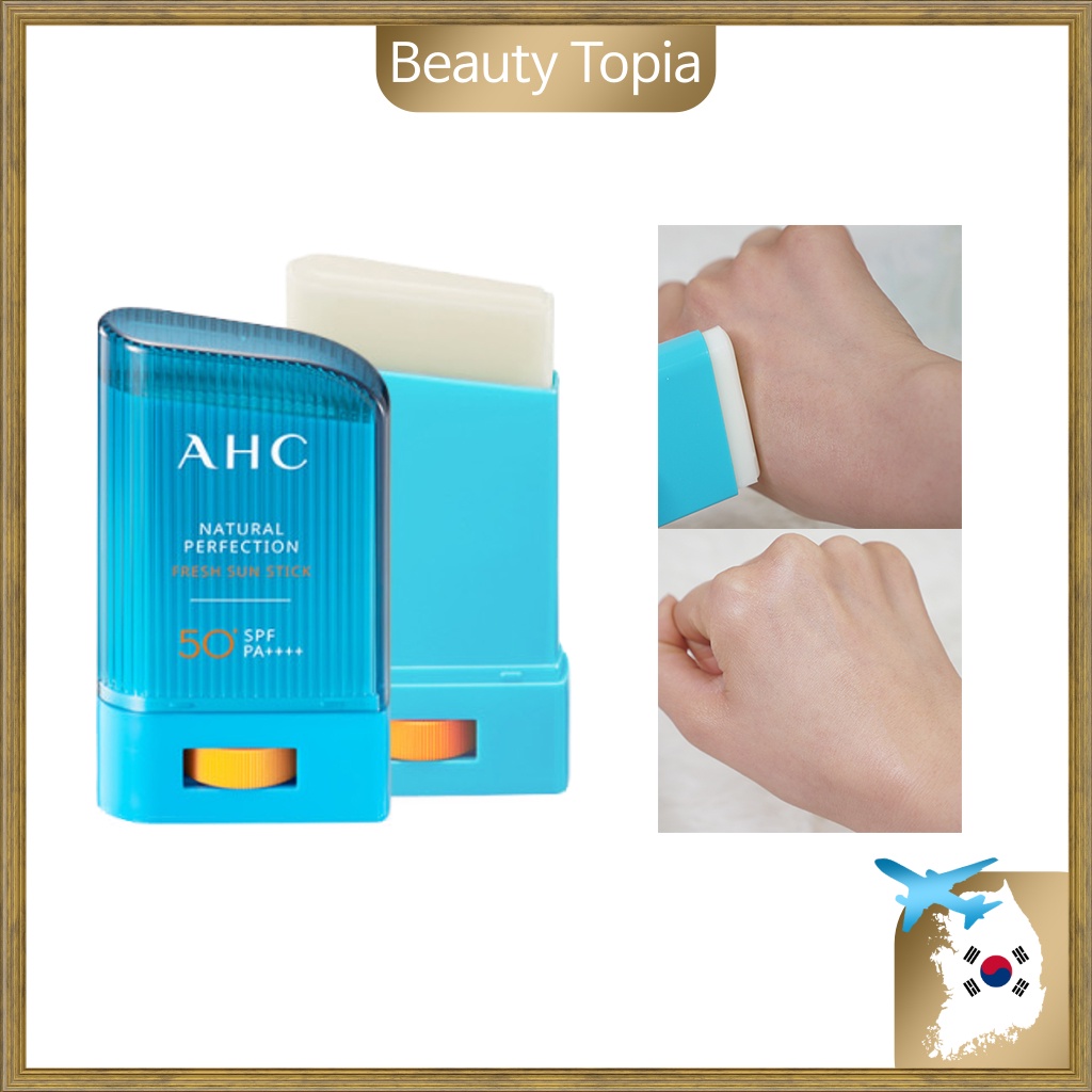 AHC Natural Perfection Fresh Sun Stick SPF 50 + PA ++++ 22g ahc sunscreen sunscreen stick ...