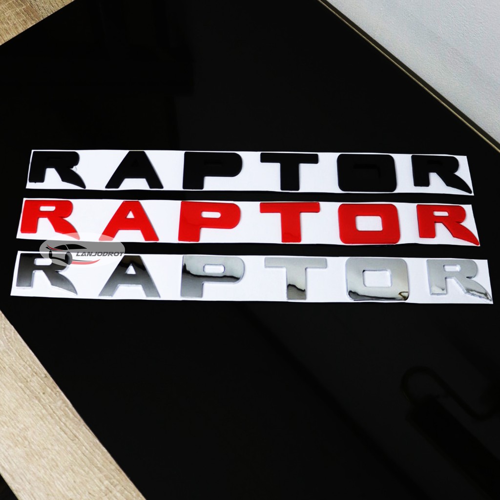 RAPTOR Logo Embossed 3D Front Bonnet For RANGER Ford 3 Colors Available ...