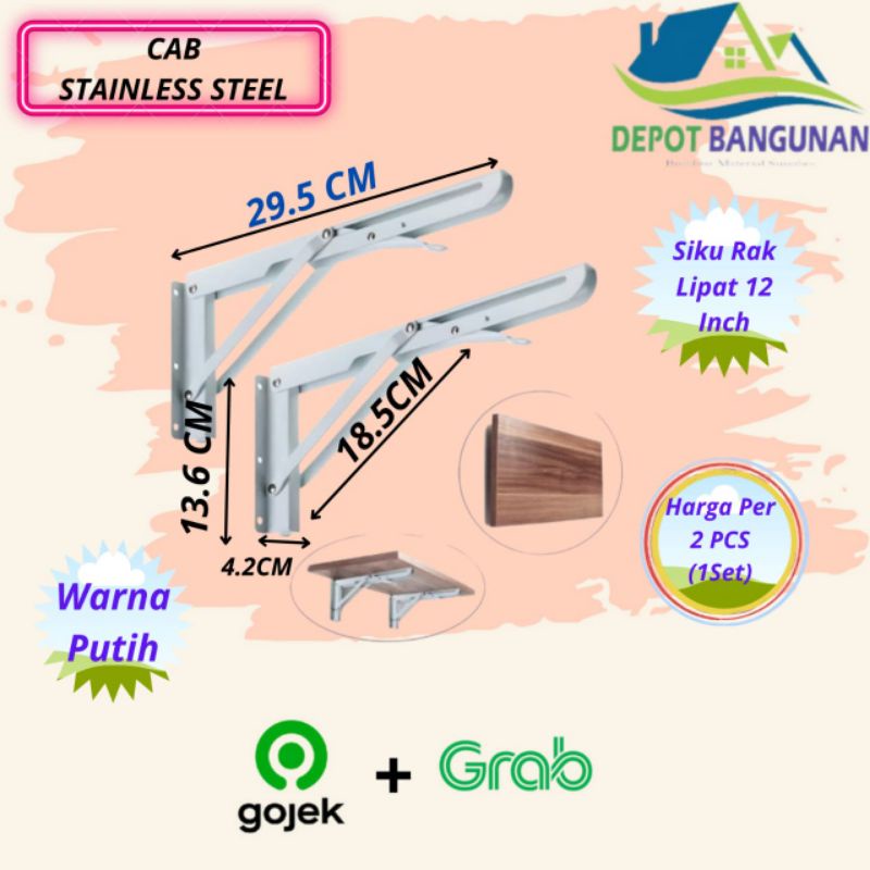 SIKU Folding Wall Shelf Elbow Bracket Hinge Bracket Folding Table Elbow ...