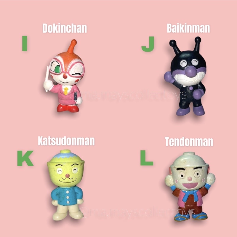 Anpanman 2006-2007 mini rubber figure | Shopee Philippines
