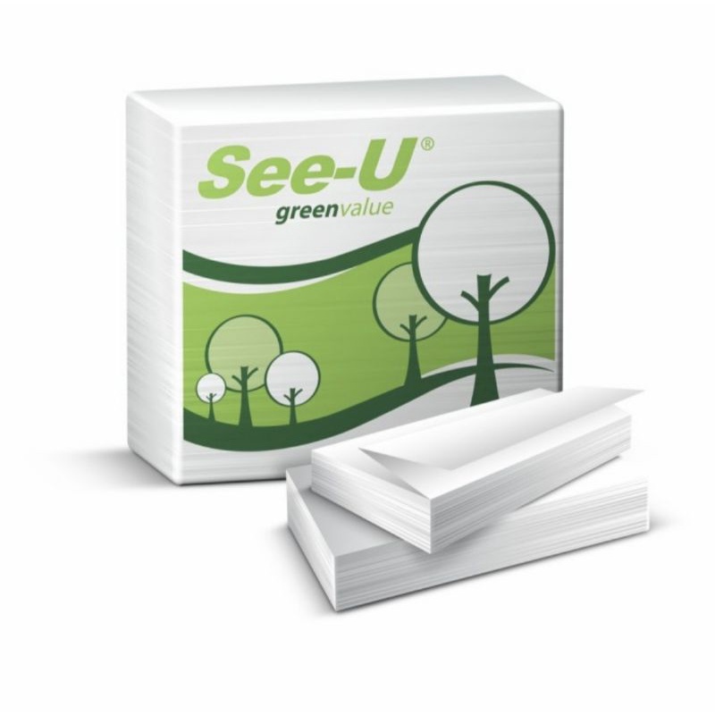 Tissue facial see u 650 sheet facial 2ply facial tissue refill | Shopee ...