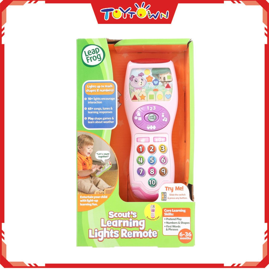 Leapfrog Scout's Learning Lights Remote (Pink) | Shopee Philippines