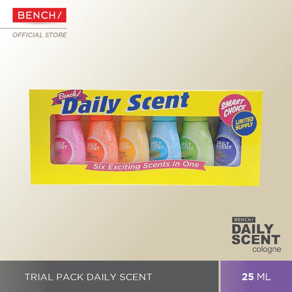PXC0093C - BENCH/ Daily Scent 6-in-1 Trial Pack | Shopee Philippines