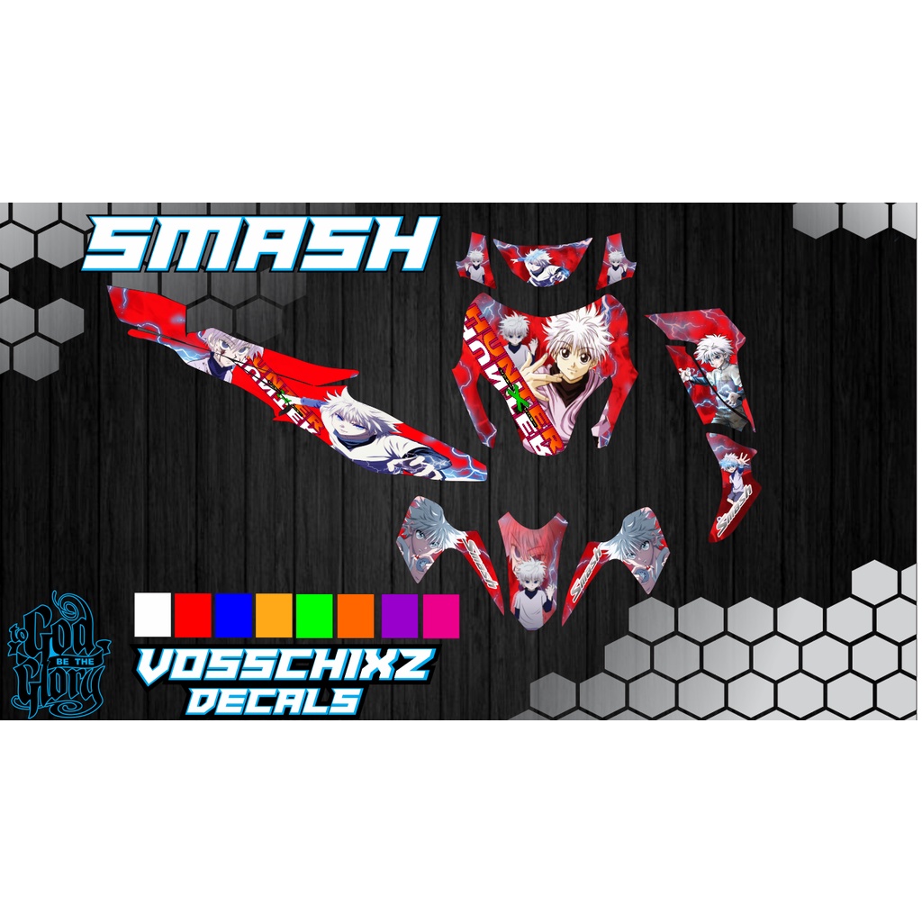 Decals, Sticker, Motorcycle Decals for Suzuki Smash, 013 | Shopee ...