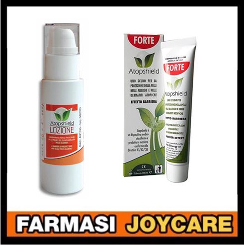 Atopshield Forte Cream 40mL / LOZIONE Lotion 100mL Eczema / Contact ...