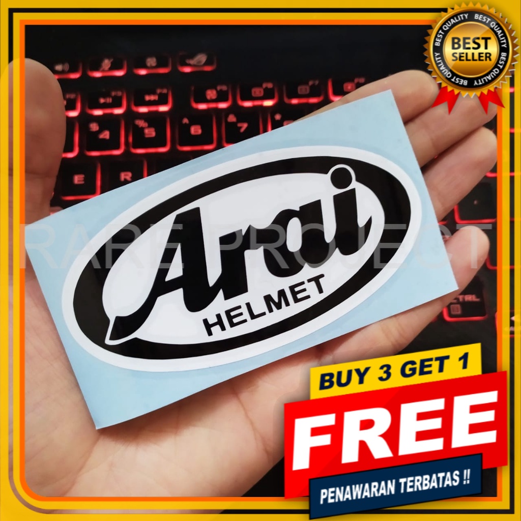 Arai HELMET CUTTING STICKER | Shopee Philippines