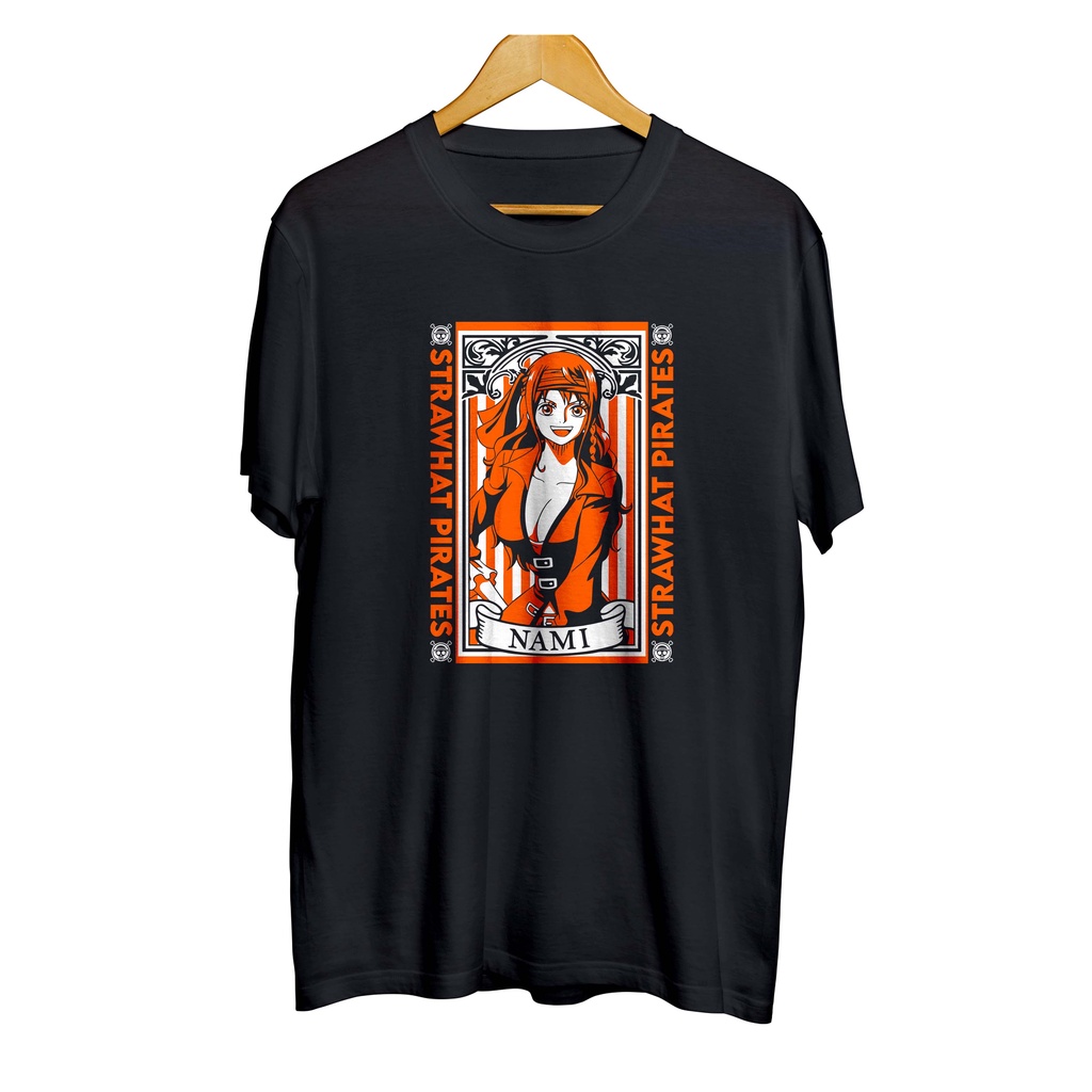 NAMI - ONE PIECE anime infinite distro t-shirt, original design, combed ...