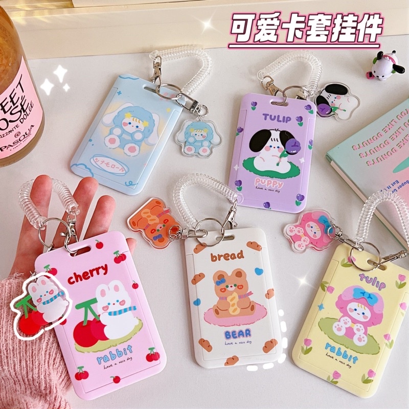 Card Frame Holder Cartoon Key Tag With Keychain | Shopee Philippines