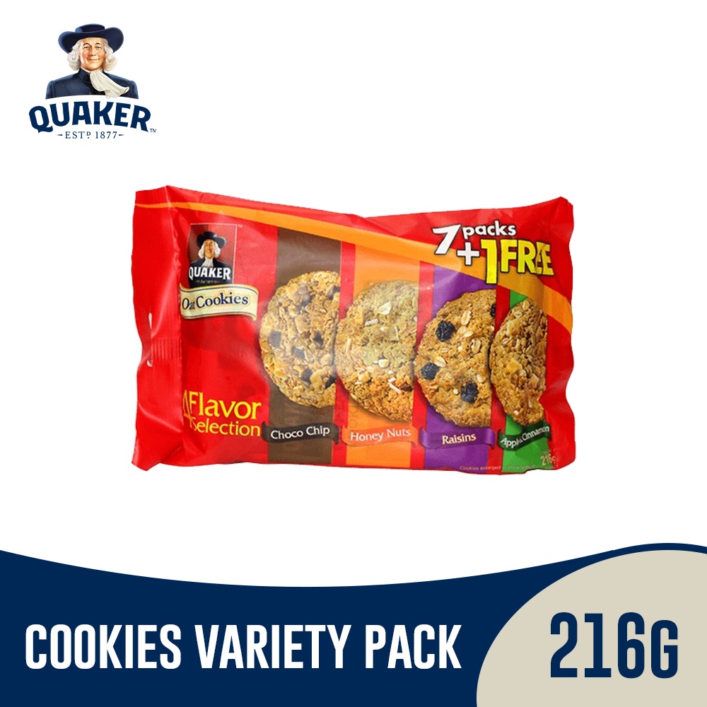 Quaker Cookies Variety Pack | Shopee Philippines