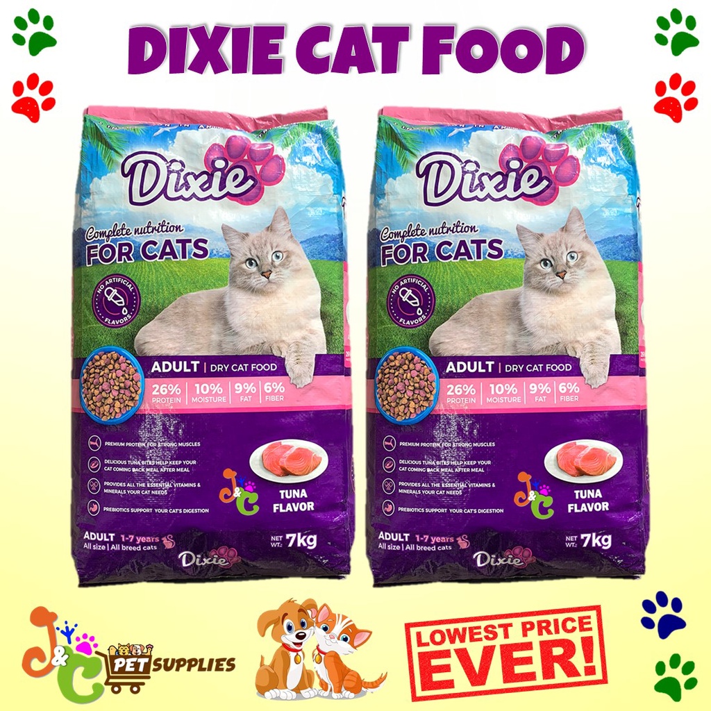 Dixie Dry Cat Food Repacked 1 kg | Shopee Philippines