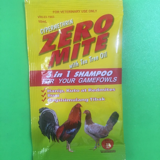 Zero Mite Shampoo Sold By 5 sachets | Shopee Philippines