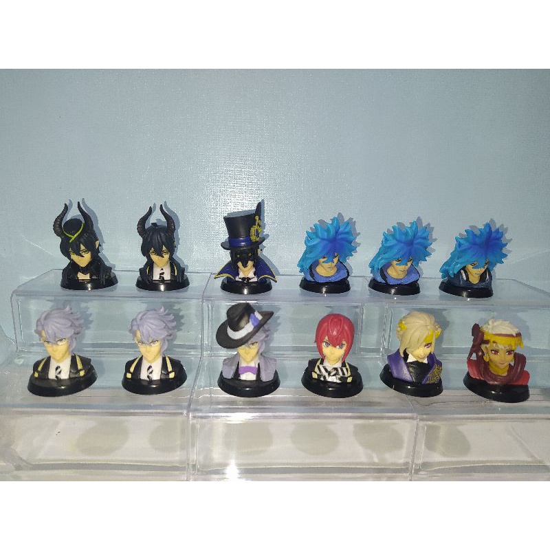 Disney Twisted Wonderland Choco Egg Head Bust Mini Figure/Furuta ...