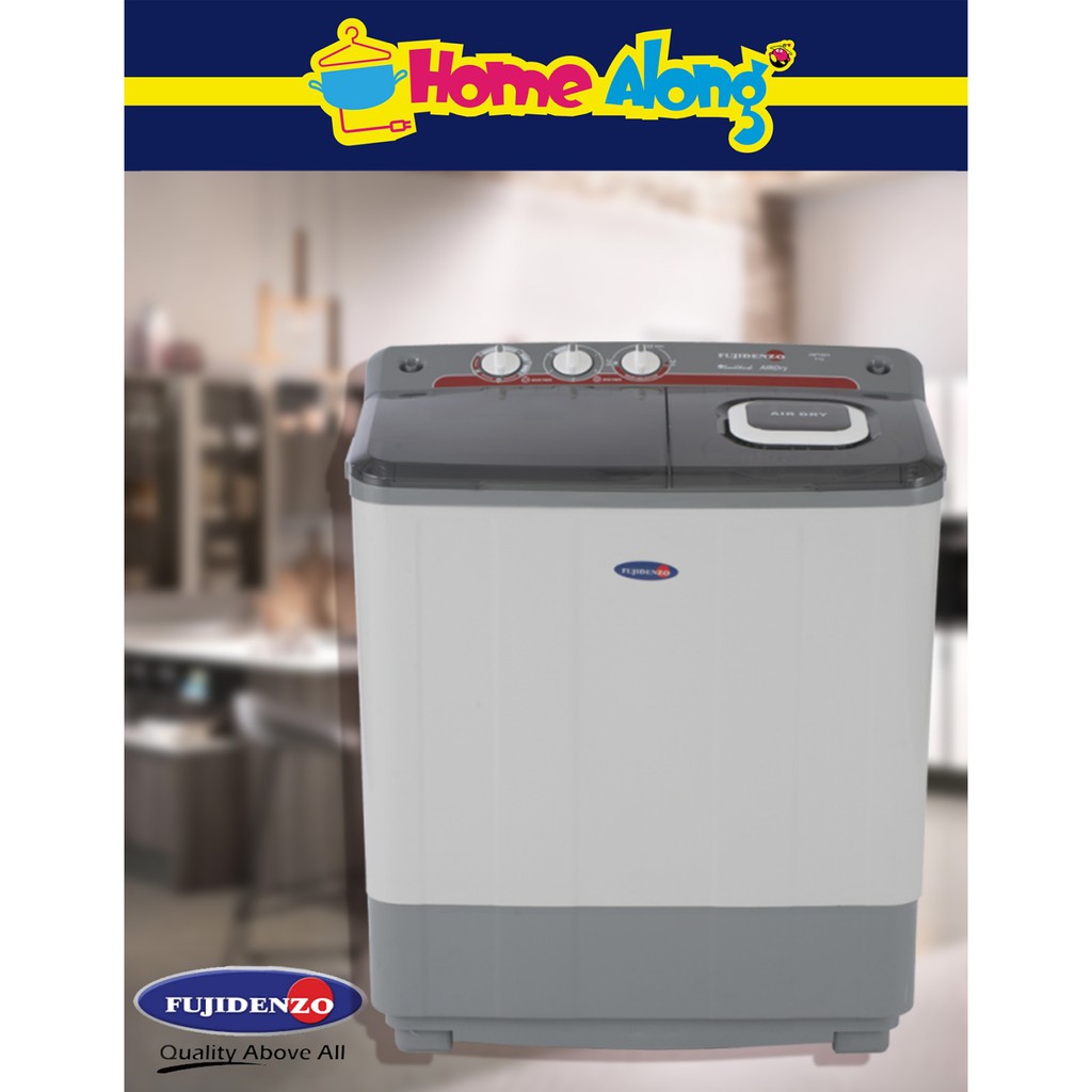 Fujidenzo 8 kg. Twin Tub Washing Machine With Eco-Soak Wash Cycle ...