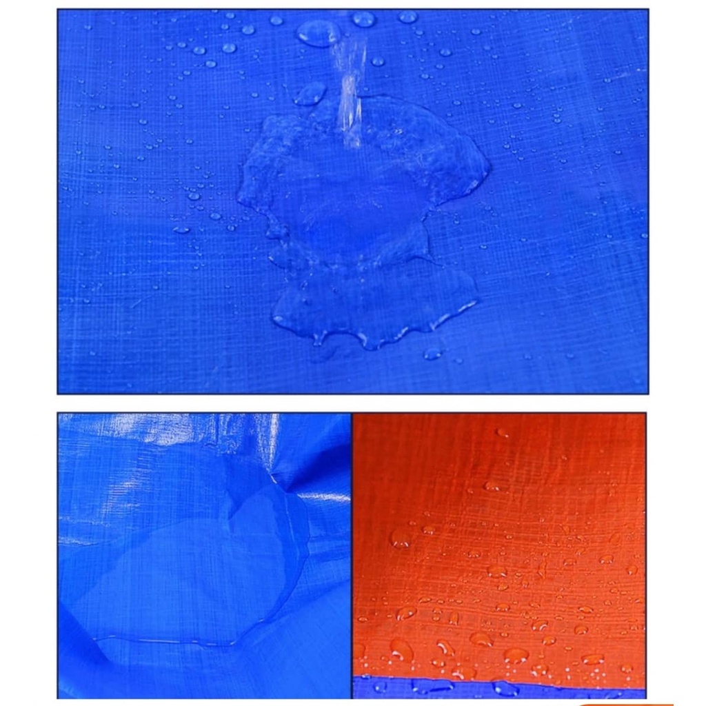 Blue Sack Sakolin waterproof (per meter) construction cover sakoline ...