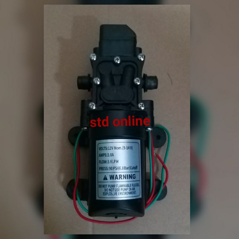 Dinamu Pump 90 psi 12v mini Dc steam dynamo Dc water Pump | Shopee ...