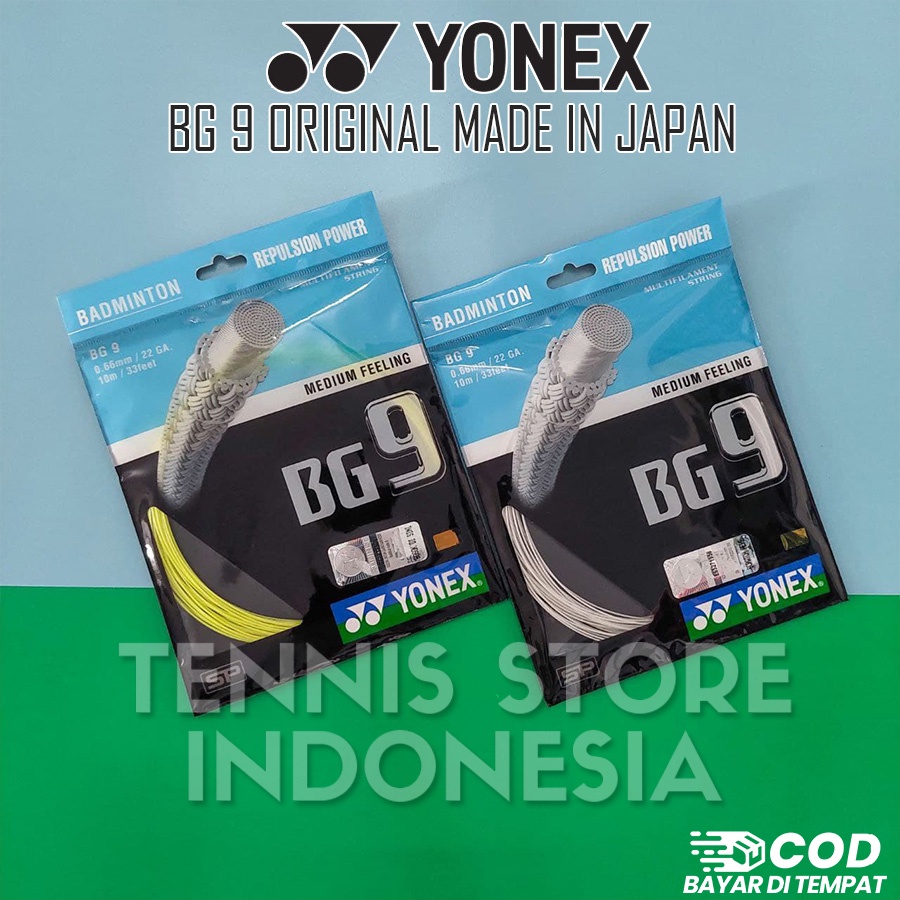 Yonex BG 9 BG9 Original Badminton Badminton String | Shopee Philippines