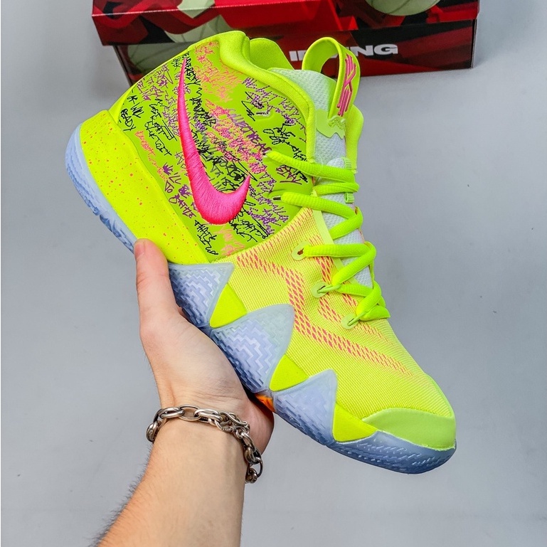 Nike Zoom Kyrie 4 High cut Actual Combat Basketball Shoes Casual ...