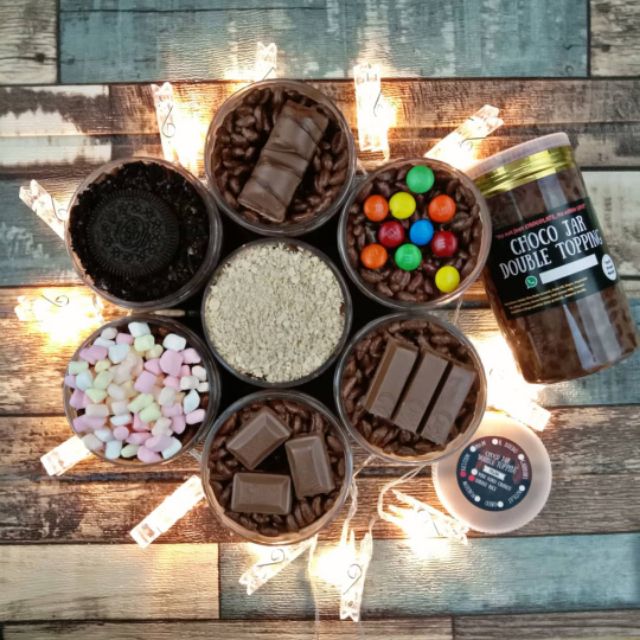 CHOCOJAR DOUBLE TOPPING | Shopee Philippines