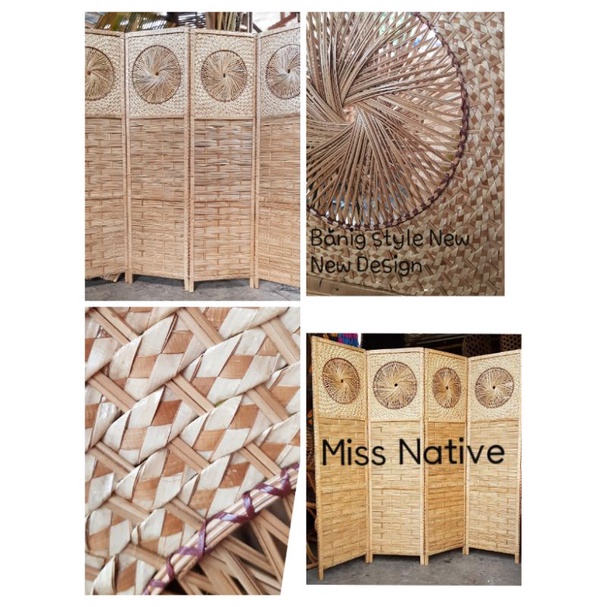 Divider Buri Blinds Banig style /Divider /Native PArtition | Shopee ...